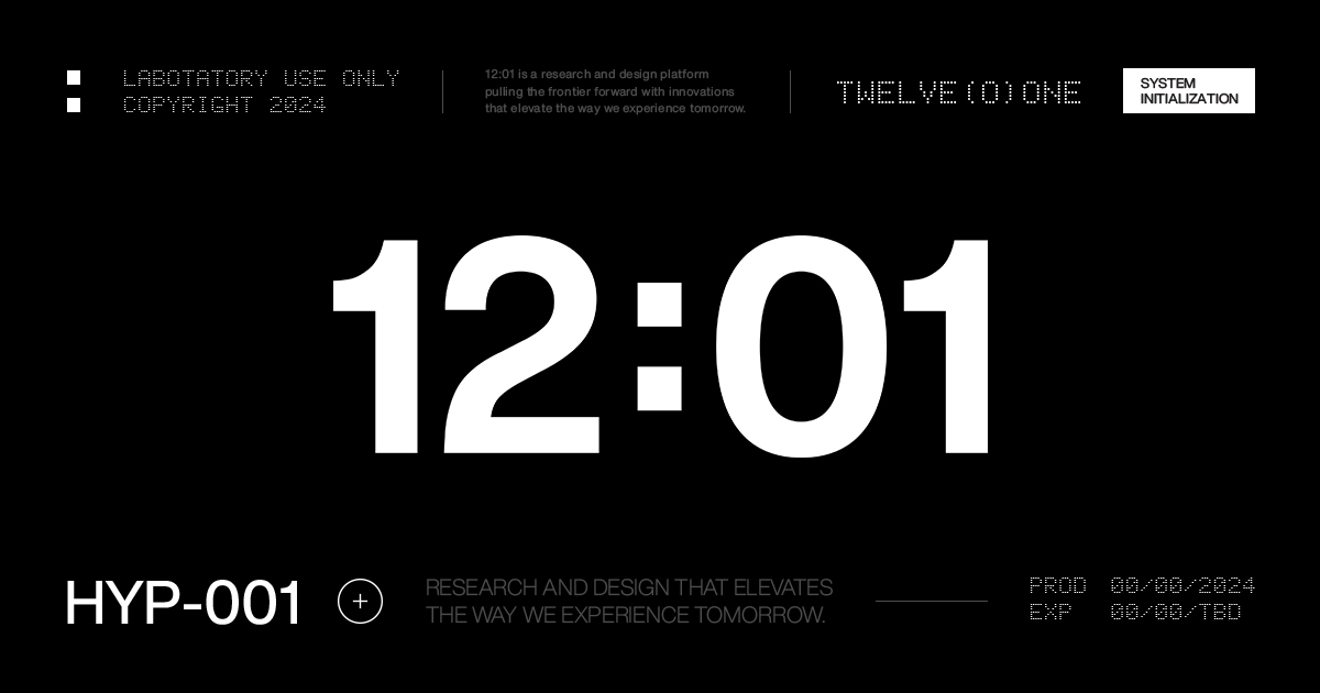 12:01 - Time For Something Better...